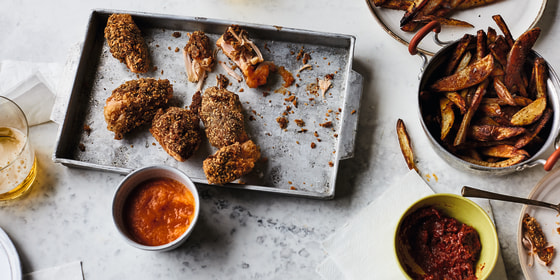 Jack's 'Wings' and Fries Recipe