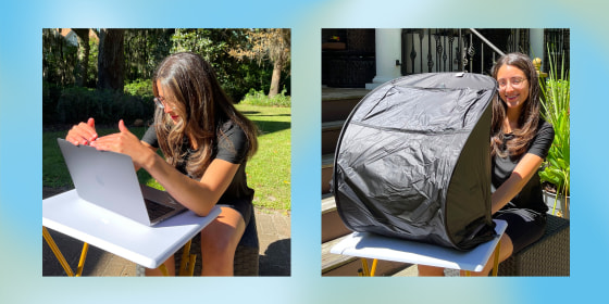 This laptop cover reduces glare and keeps my computer cool