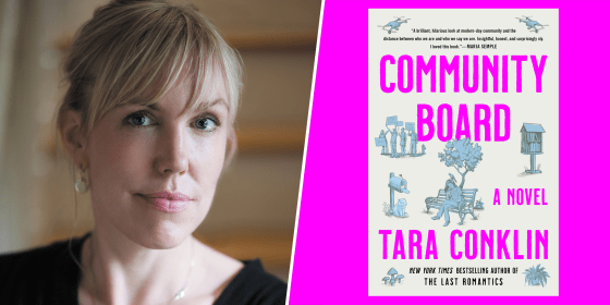 Tara Conklin Previews New Novel "Community Board:" Excerpt And Cover