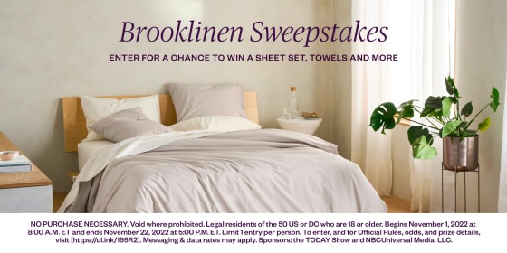 Brooklinen sweepstakes: Enter for a chance to win sheets and more