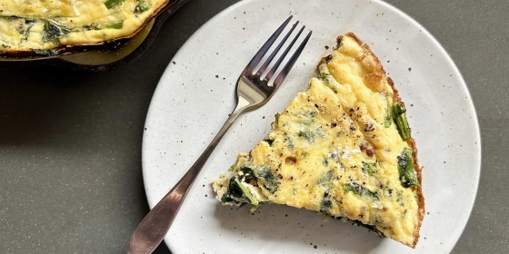 Sausage and Broccoli Rabe Frittata Recipe
