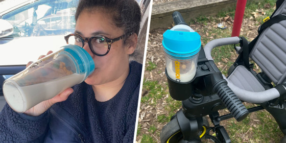 I tried the viral Crunch Cup for on-the-go breakfast