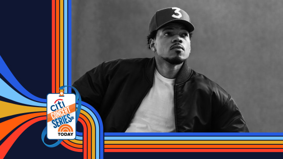 Chance the Rapper concert on TODAY