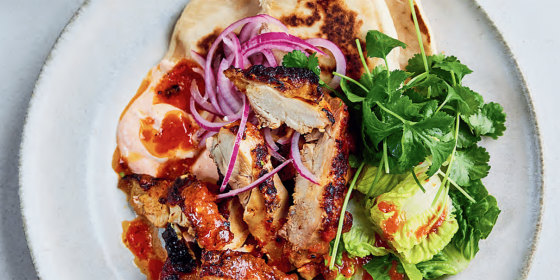 Peri Peri Chicken Pita Recipe