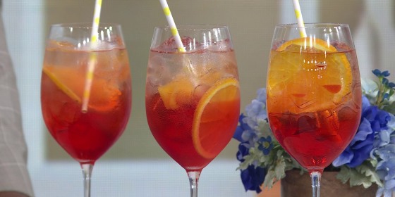 Cranberry Aperol Spritz