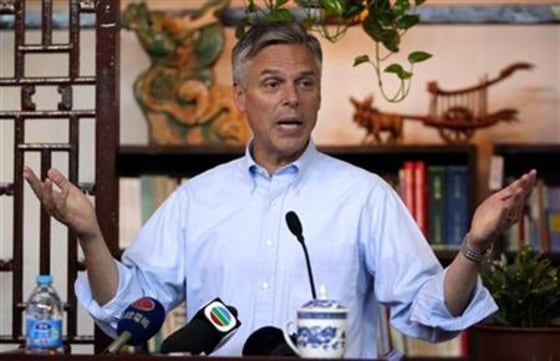 White House: Huntsman to leave China post