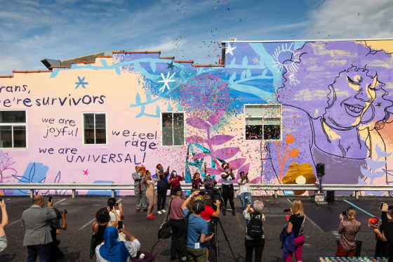 Philadelphia unveils its first mural celebrating transgender people