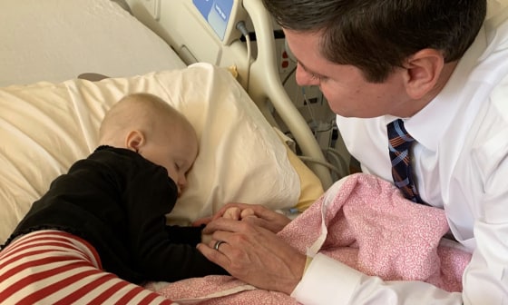 Father And Toddler Daughter Grapple With Cancer Together