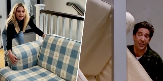 Candace Cameron Bure re-creates ‘Friends’ 'pivot' scene