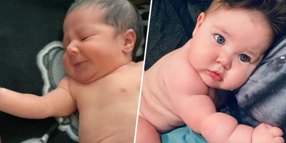 Chunky Baby Astonishes Internet With Her Size