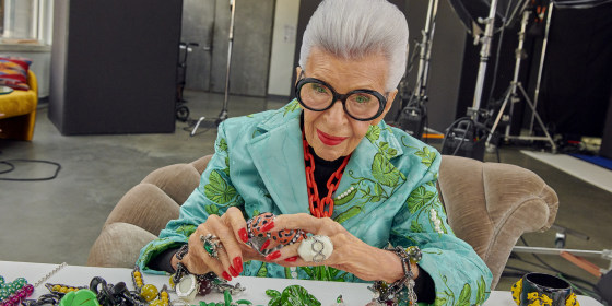 Fashion icon Iris Apfel, 100, on why she'll never retire