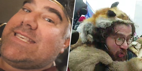 Jan. 6 rioters who stormed Capitol in gladiator, caveman costumes ...