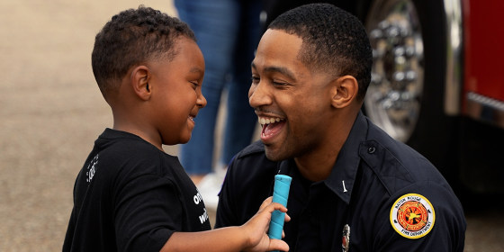 Dad Surprises Visually-Impaired Son At School In Viral Video