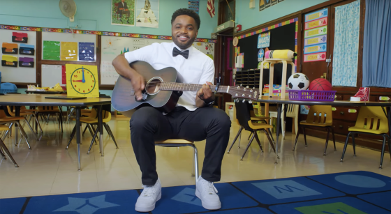Teacher Dwayne Reed Shares 'Welcome to Kindergarten' Music Video