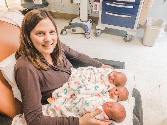 Mom Thought She Was Having Twins 7 Months Discovered Triplets