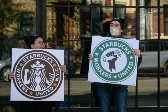 Starbucks workers at 100 stores are planning three-day strike starting ...