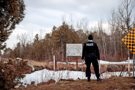 An immigrant's death highlights Northern border crossing spike