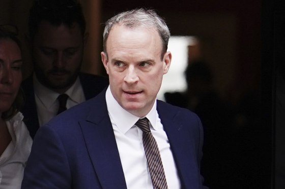 Dominic Raab U K Deputy Prime Minister Quits After Bullying Probe