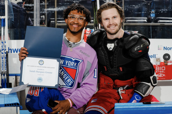 Sandy Hook Survivor Receives Scholarship from New York Rangers