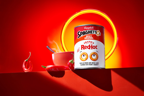 Frank’s Redhot SpaghettiOs Are the Grown-up Version of a Childhood Favorite