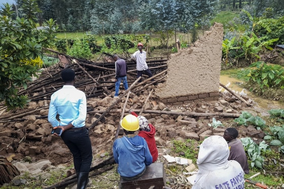 Torrential rains and flooding kill dozens of people in Rwanda