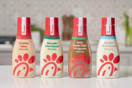 Chick-fil-A Launches Bottled Salad Dressings in Grocery Stores