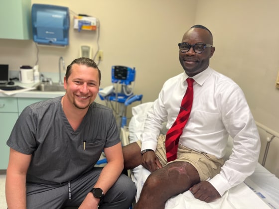 Florida Man Donnie Adams Almost Loses Leg To Flesh Eating Disease After