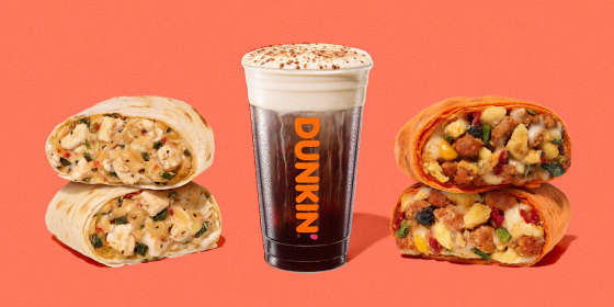 Dunkin’ Brings Back Salted Caramel Cold Brew, Introduces Wraps