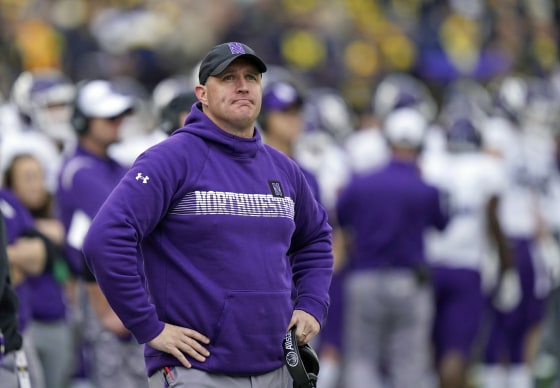 Northwestern reaches settlement with football coach who was fired amid ...