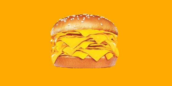 Burger King Thailand's ‘Real Cheeseburger’ has 20 Cheese Slices, No Meat