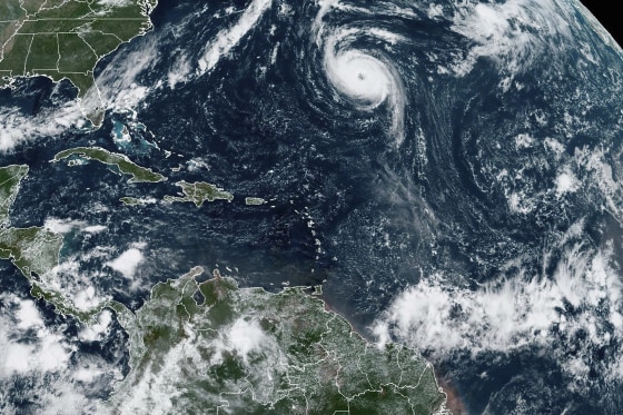 Hurricane Nigel strengthens into a Category 2 storm