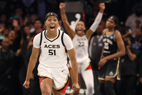 Las Vegas Aces' Sydney Colson on WNBA Championship Win and Trash Talk ...
