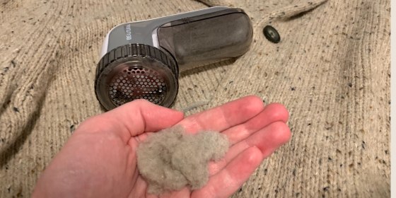 This 11 fabric shaver made my sweaters look brand new