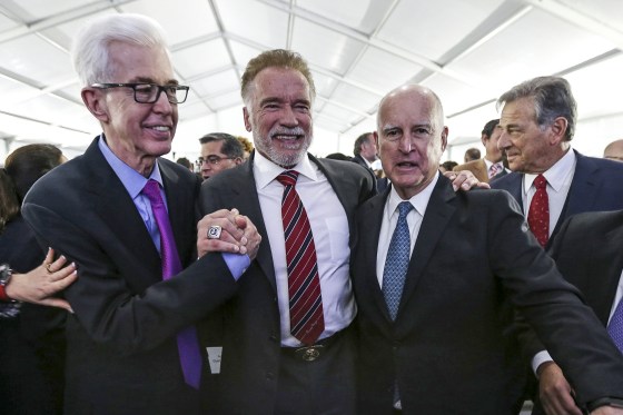 Arnold and Jerry: What two ex-California governors can teach Washington