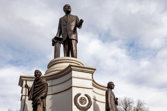 Pieces of a Martin Luther King Jr. memorial in Denver have been stolen