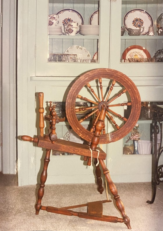 Old Spinning Wheel