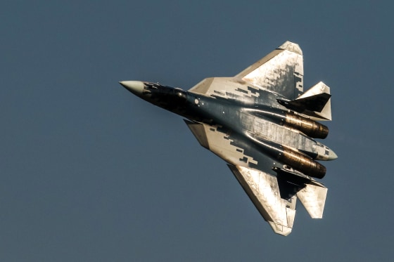 Ukraine says it hit latest-generation Russian fighter jet for the first ...