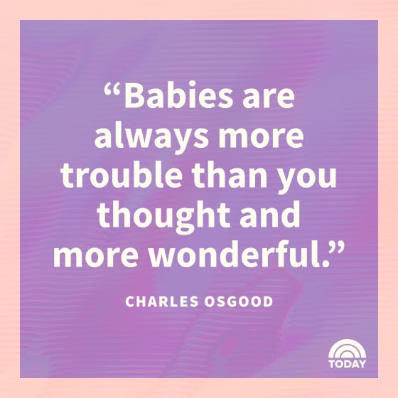 Our First Baby Quotes