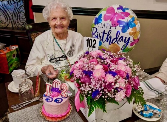 Woman, 102, Who Works 3 Days A Week Shares Tips For A Long Life