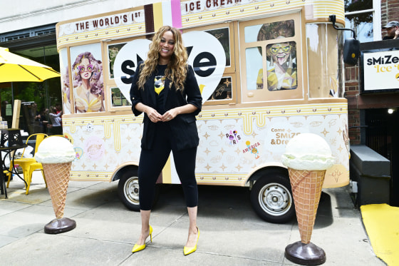 Tyra Banks Opens Ice Cream Pop-Up in Washington D.C.