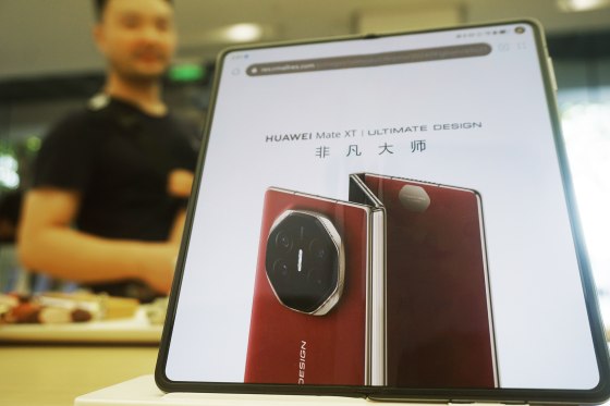 Huawei's tri-fold phone gets 2.7 million preorders ahead of Apple's ...