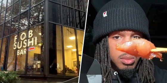 Keith Lee ‘Worm’ Video Leads to FOB Sushi Bar Shutdown
