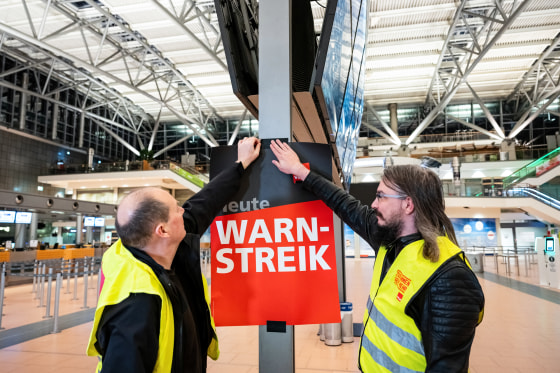 Flight cancellations at Germany’s Hamburg Airport affect more than ...