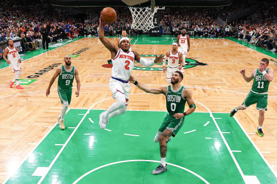 Knicks take a 2-0 lead over the Celtics after coming from 20 down again