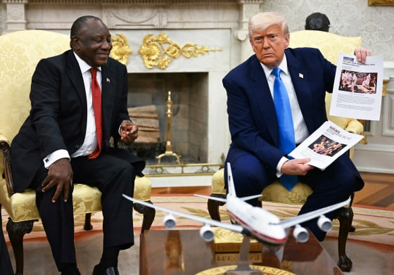 Trump's image of dead 'white farmers' came from Reuters footage in ...