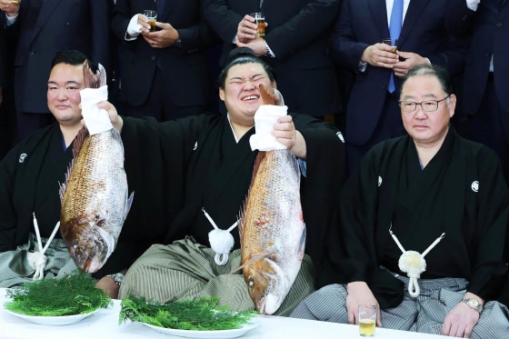 Sumo has a new champion — and for the first time in years, he's Japanese