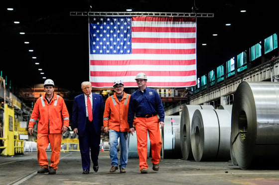 Trump ratchets up steel tariffs to 50%