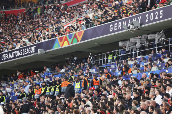 Soccer fan dies after fall during Nations League final between Spain ...