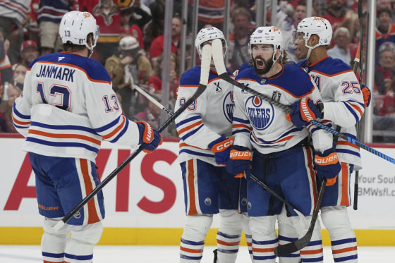 Leon Draisaitl scores in OT again, Oilers beat Panthers 5-4 in Game 4 ...