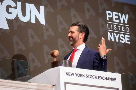Donald Trump Jr.-backed GrabAGun stock falls